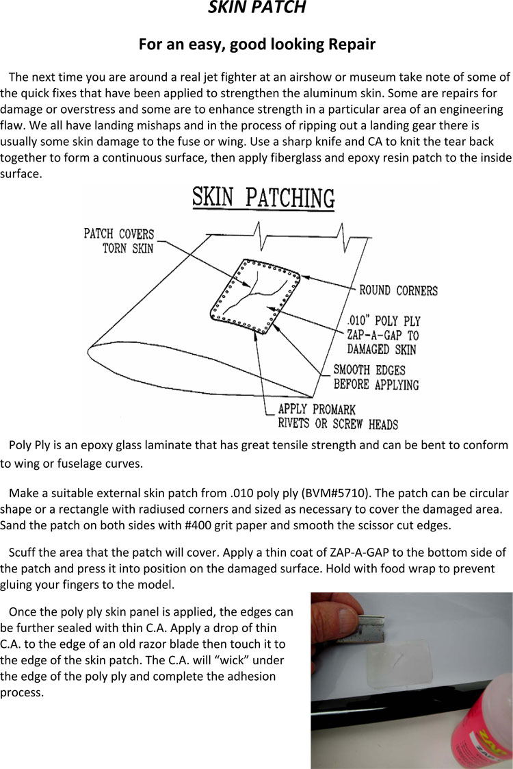 TIPS - Skin Patching